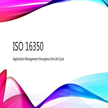 ISO 16350 | PPT