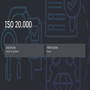 ISO_20.000 certificação iso - segurança trabalho | PDF