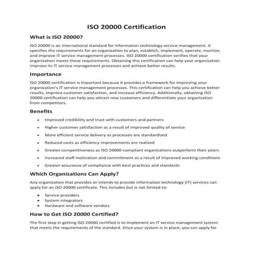 ISO 20000 Certification.ppt