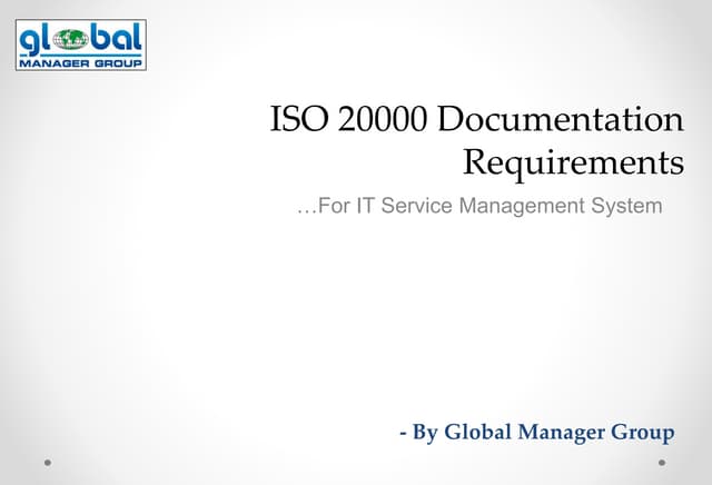 IMS Documentation Requirements As per ISO 9001,ISO 14001 and ISO 45001 ...