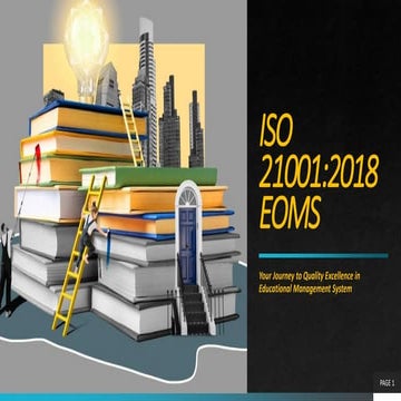 ISO 21001_2018 Traning Modules _ Journey to Quality Excellence on ...