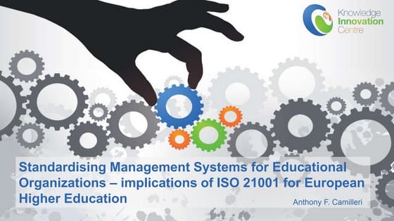 Understanding ISO 21001 Certification: Empowering Educational ...
