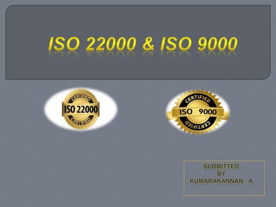 Iso 22000 checklist | PDF