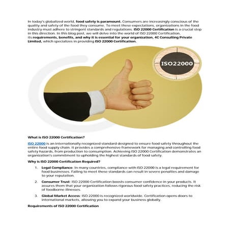 ISO 22000 Certification Benefits Requirements and Training.pdf