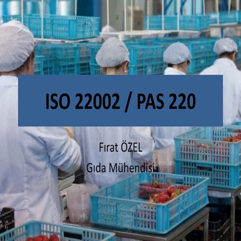 Iso 22002 | PPT