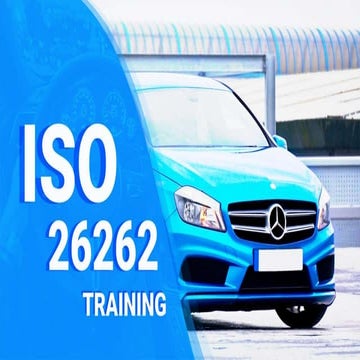 ISO 26262 Training | PPTX
