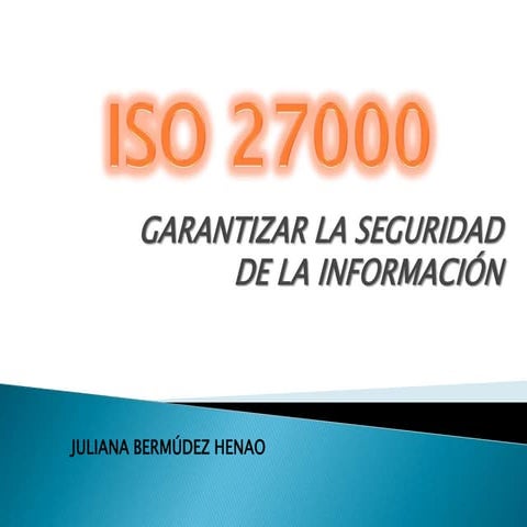 Iso 27000 | PPTX