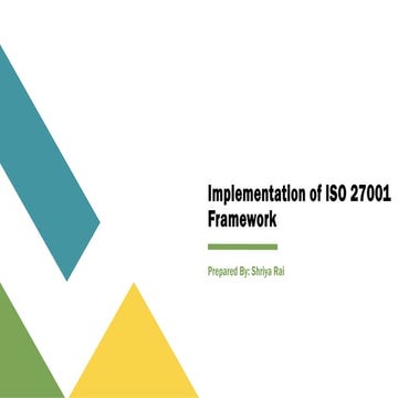 Iso27001 | PDF | Information and Network Security | Computing