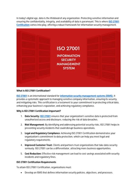 How to Get ISO 37001 Certified and Why You Should.pdf | Business | Business and Finance