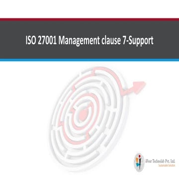 ISO 27001 management clause 7 support - by software development company ...