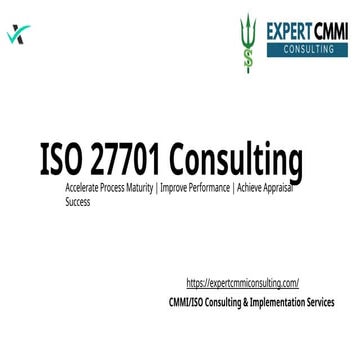 ISO 27701 Standards Implementation Services.pptx
