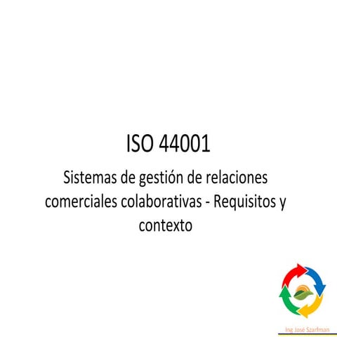 ISO 44001 | PPT