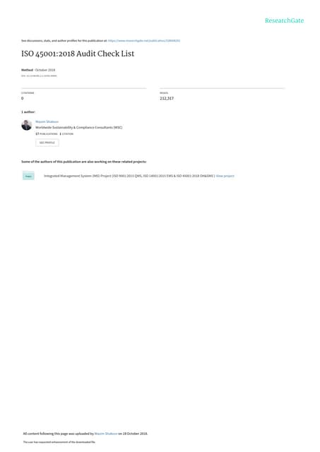 Bsci (audit checklist) | PDF