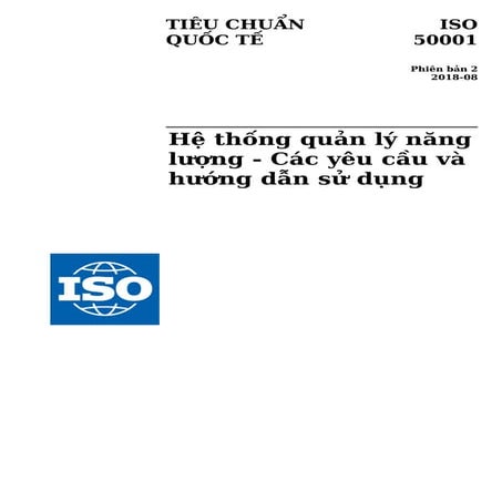 Iso 50001 2018 Hệ thống quản lý năng lượng-Các yêu cầu hướng dẫn sử ...