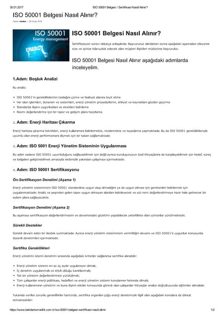 Iso 22301 belgesi nasıl alınır | PDF
