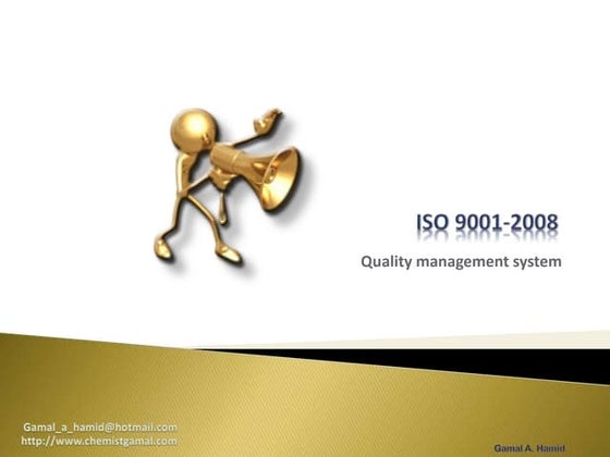 Quality management systems (QMS) | PPT