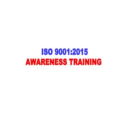 ISO 9001-2015 QMS Awareness & Interpretation Training.pdf