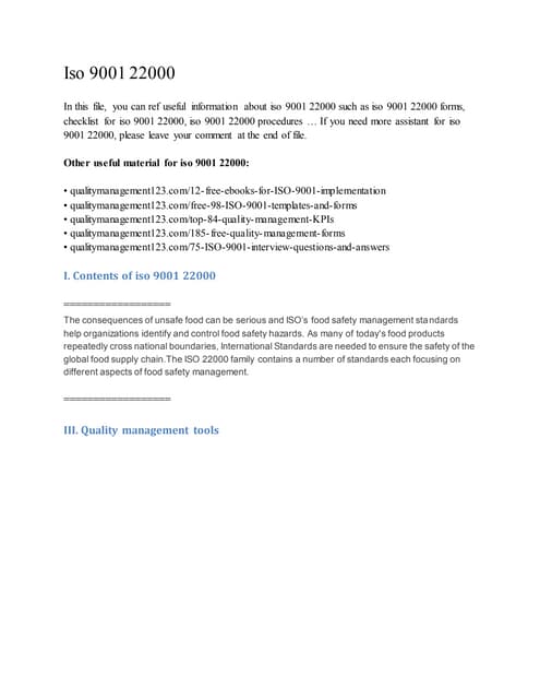 Iso 9001 templates free | DOCX