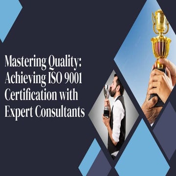ISO 9001 Quality Management System Standard | PPTX