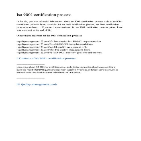 Nqa iso 9001 | DOCX