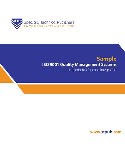 ISO 9001 2015 Overview presentation | PPT