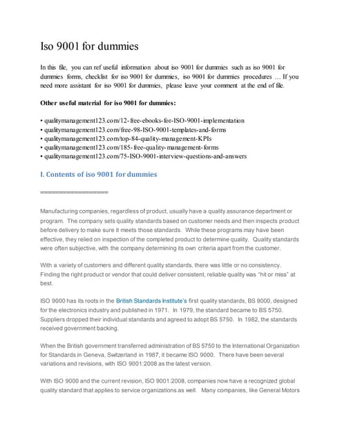 Iso 9001 process flowchart | DOCX | Physics | Science