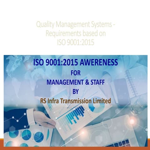 ISO 9001:2015 awareness training for better understanding | PPTX