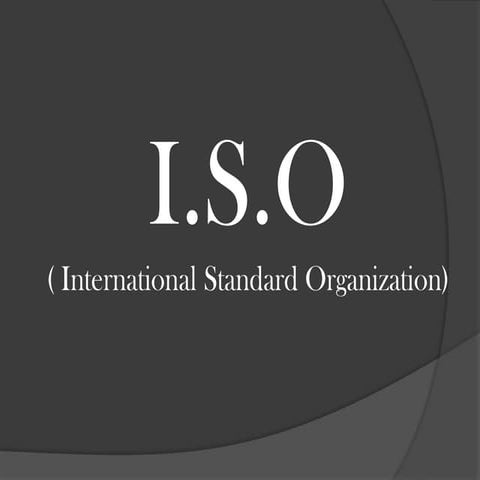 Iso (bpo) | PPTX