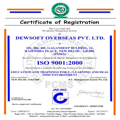 Iso certificate | PDF