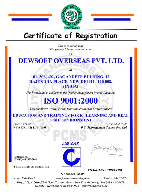 Certificate - Code of Business Condact Tier 2 | PPT