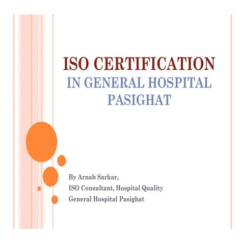Iso certification ghp | PPT