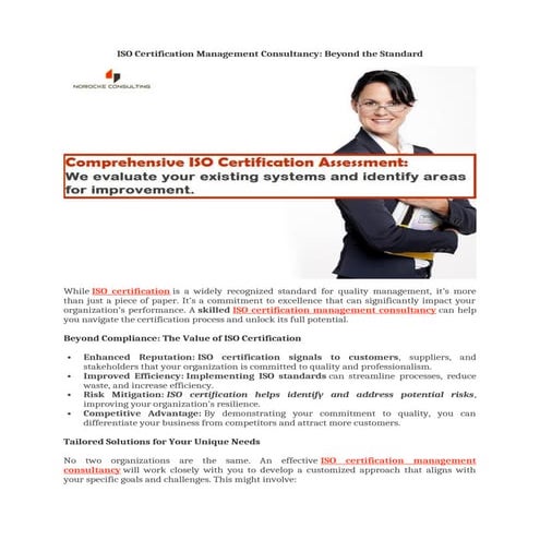 Excelledia ISO Brochure | PDF