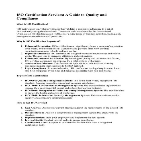 ISO Certification Services A Guide to Quality and Compliance.docx