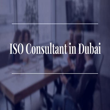 ISO Consultant in Dubai.pptx