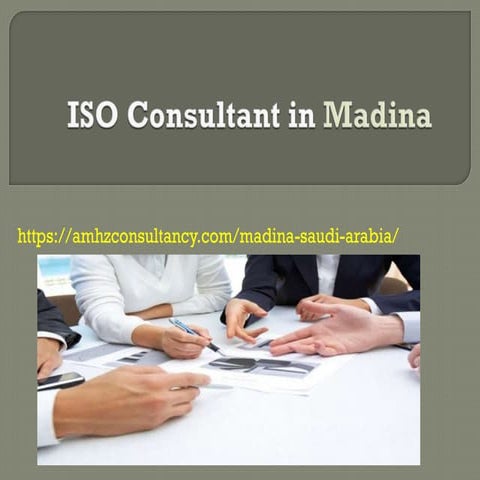ISO Consultant in Madina | PDF
