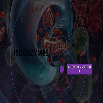 isoenzymes powerpoint biochemistry for knowledge.pptx