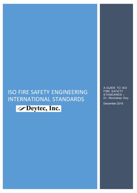 Benefits of ISO/IEC TR 17032 for certification of fire safety ...