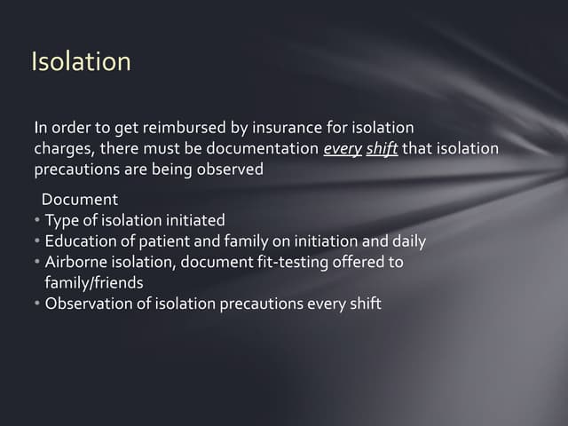 Reverse Barrier Nursing Neutropenic care | PPTX