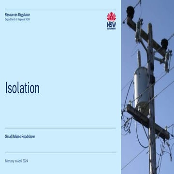 Training PPT For Safety Standard On Positive Isolation.pptx