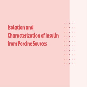 isolation of insulin from pig animals.pdf