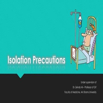 Isolation precautions | PPSX