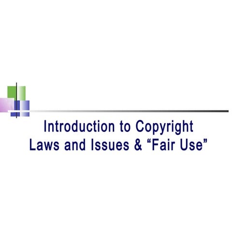 Introduction to copyright | PPT