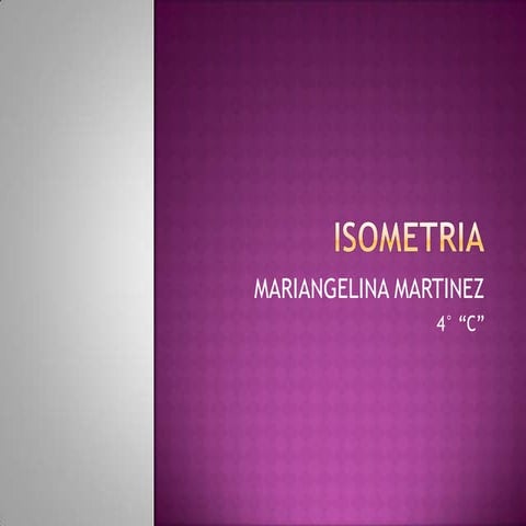 Isometria | PPT