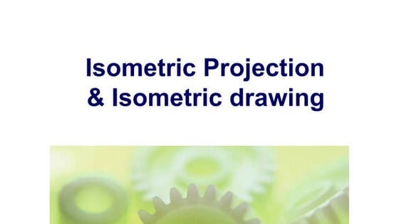 Isometric View of an Object | PPT
