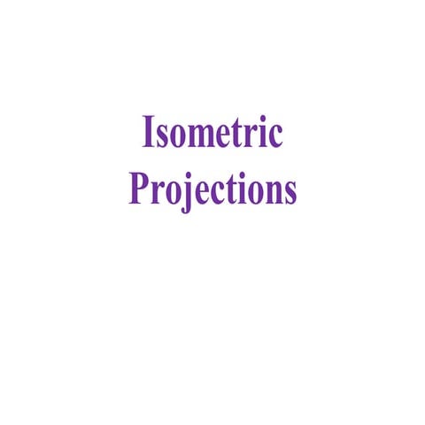 Isometric_Projections.pdf exercises btech | PDF