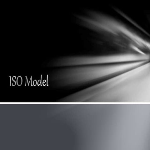 Iso model | PPT