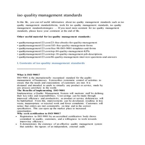 As9100 quality management system | DOCX