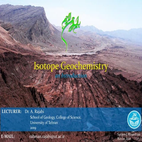 Isotope geochemistry | PDF