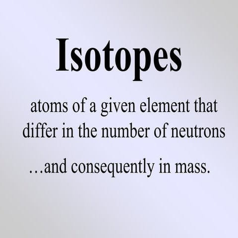 Isotopes.ppt