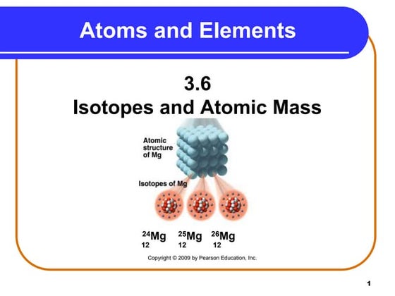 What are isotopes? | PPTX | Chemistry | Science